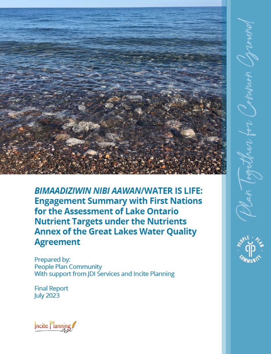 Engagement Summary with First Nations for the Assessment of Lake ...